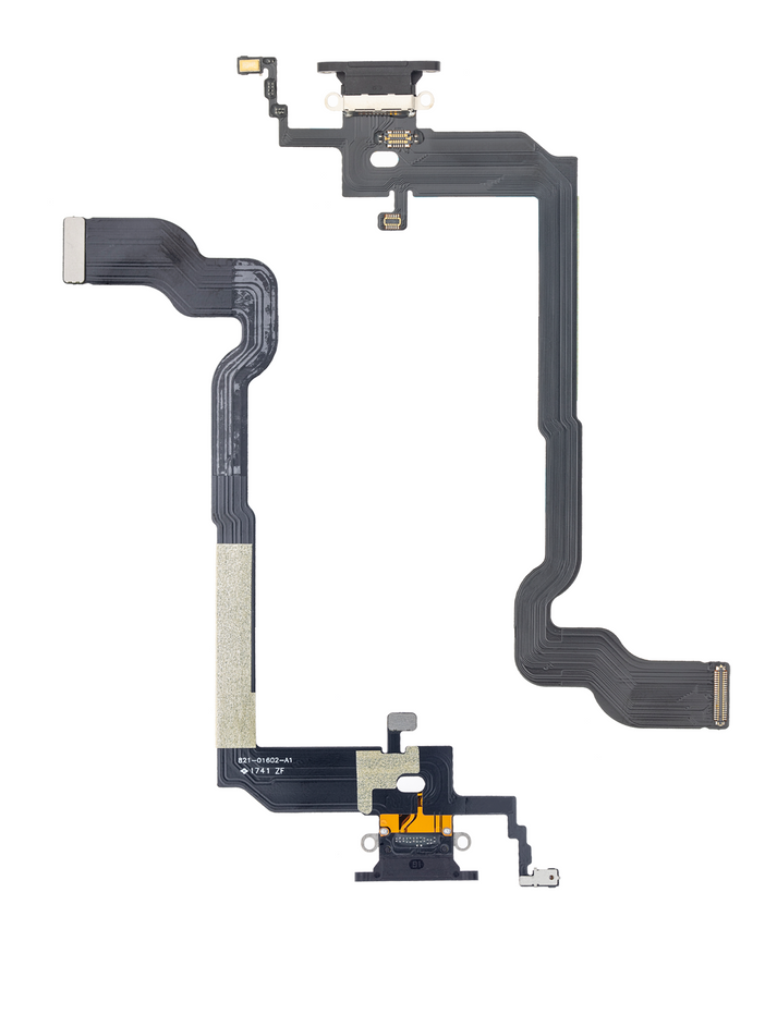 FLEX DE CARGA IPHONE X (AFTERMARKET) (SPACE GRAY) – celzone
